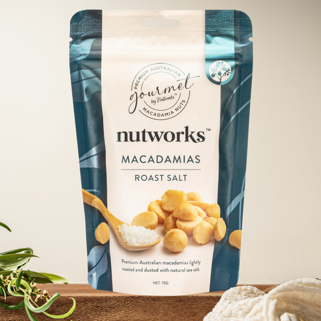 Nutworks Roast Salt Macadamias 75g – Kiwi Artisan