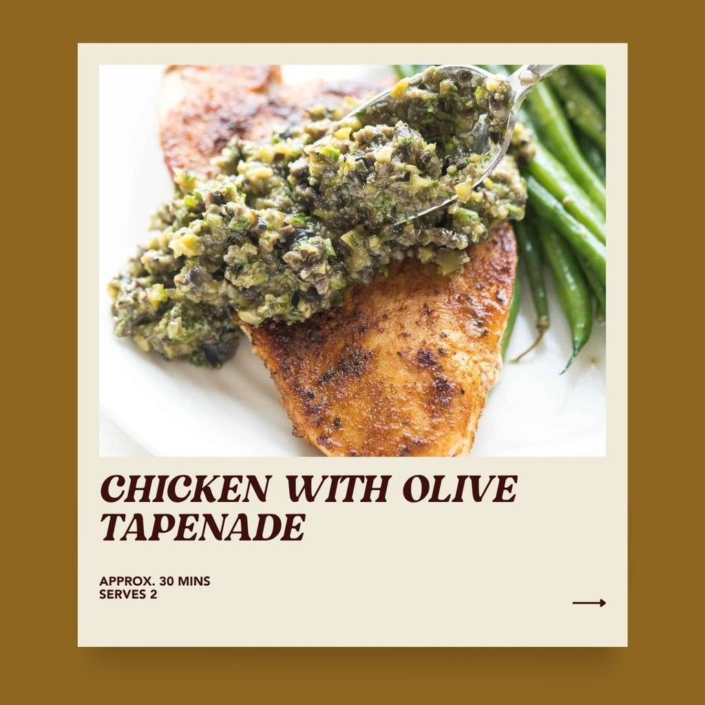 Chicken with Olive Tapenade – Kiwi Artisan