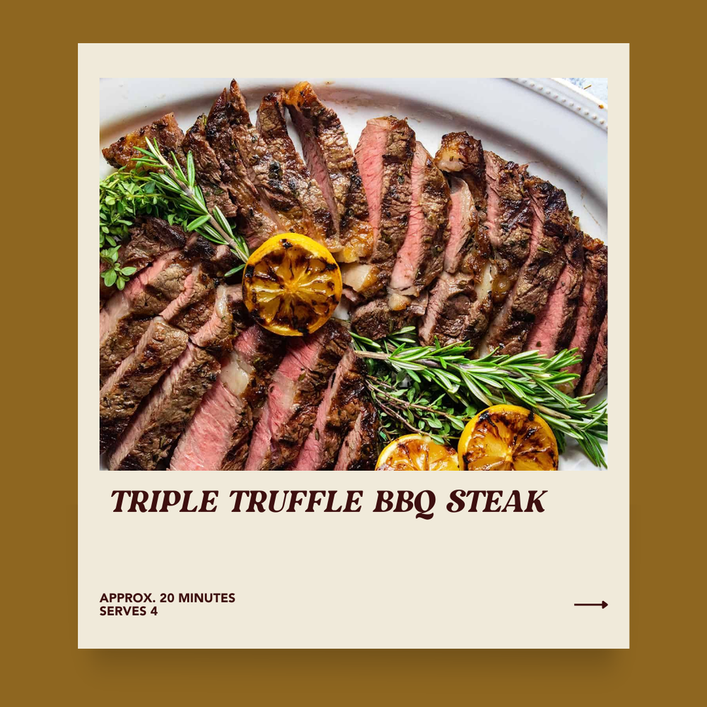 Triple Truffle BBQ Steak – Kiwi Artisan